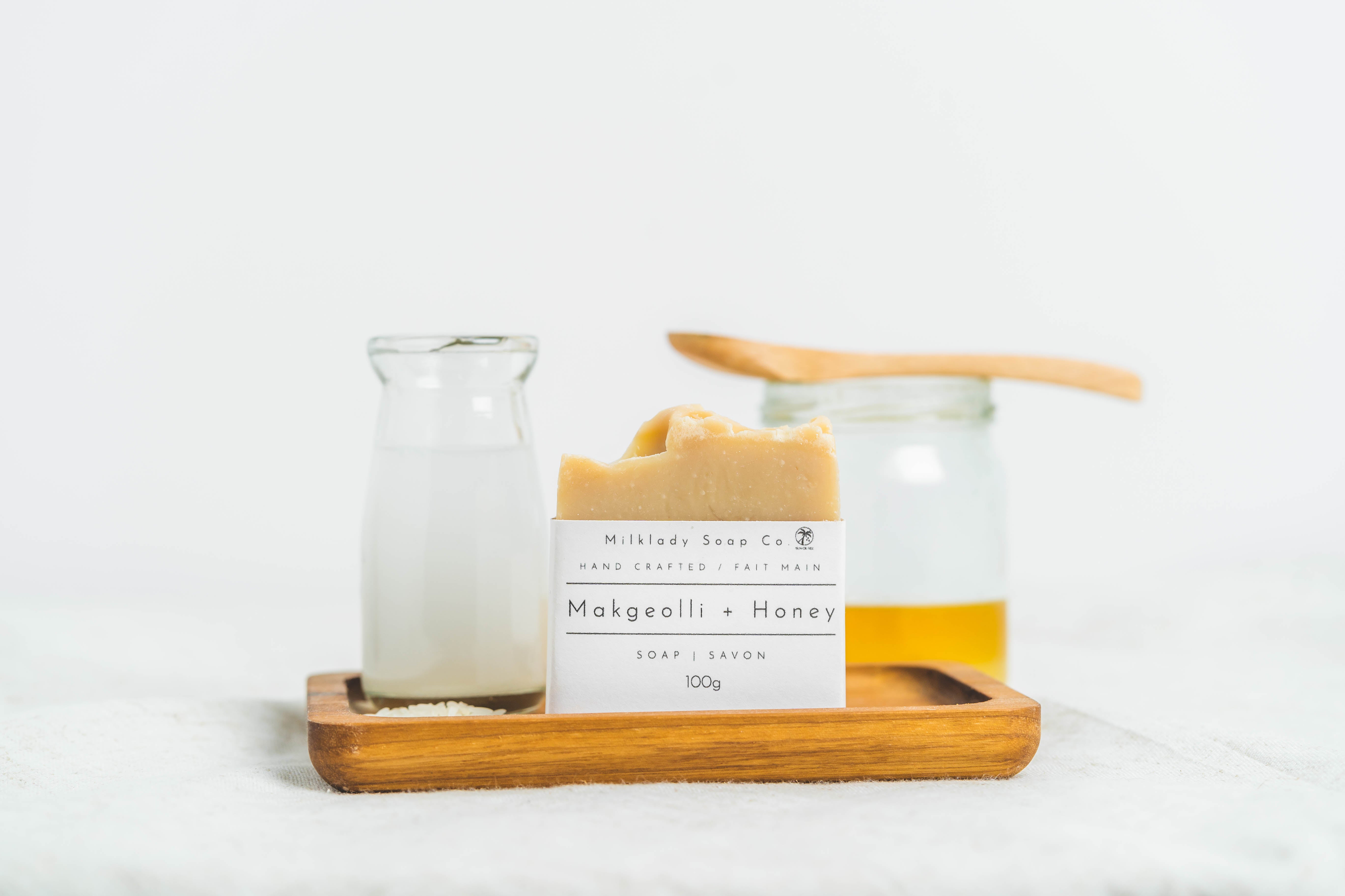 Makgeolli & Honey | Rice Wine – Milklady Soap Co.